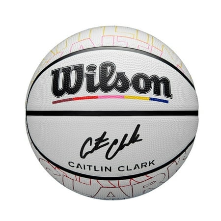 Wilson Caitlin Clark Journey Series Basketball - White/Multicolor, Size 5 - 27.5" - Walmart.com