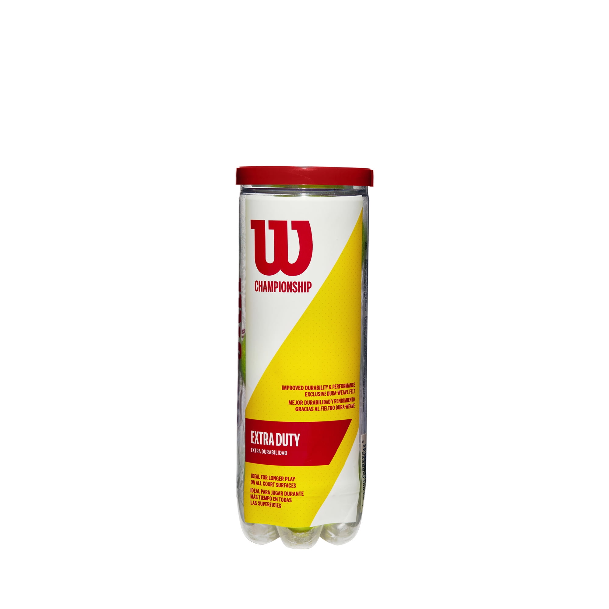 Wilson Championship Extra-Duty Tennis Balls (1 can, 3 balls) - Walmart.com