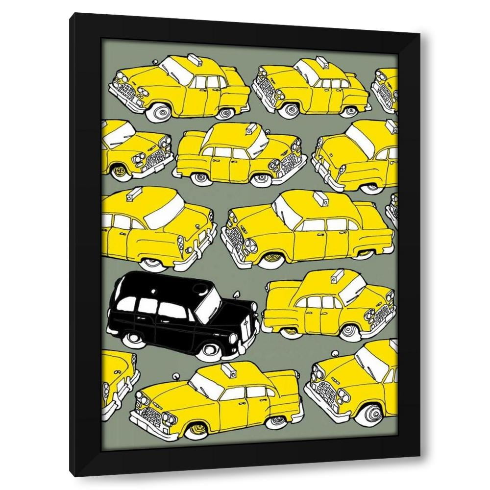 Duncan Wilson 14x18 Black Modern Wood Framed Wall Art Titled - Odd Ones ...