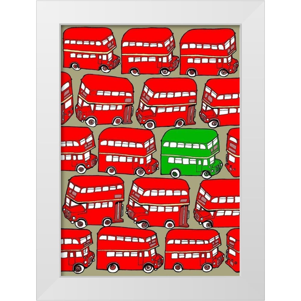 Wilson, Duncan 18x24 White Modern Wood Framed Museum Art Print Titled ...