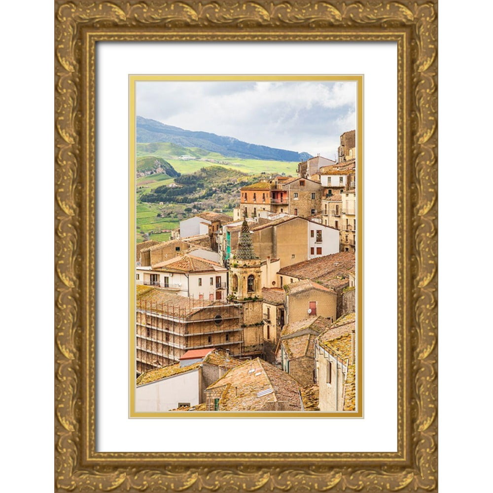 Wilson, Emily 11x14 Gold Ornate Wood Framed with Double Matting Museum ...