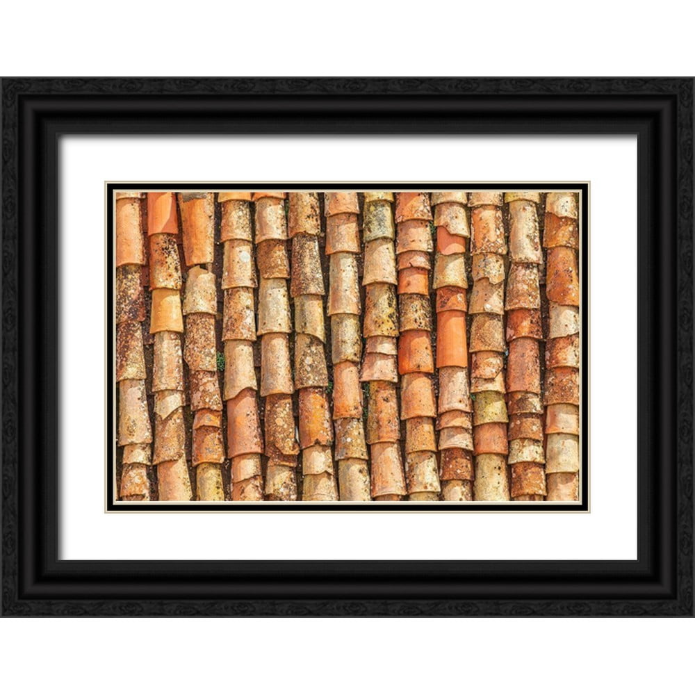 Wilson, Emily 14x11 Black Ornate Wood Framed with Double Matting Museum ...