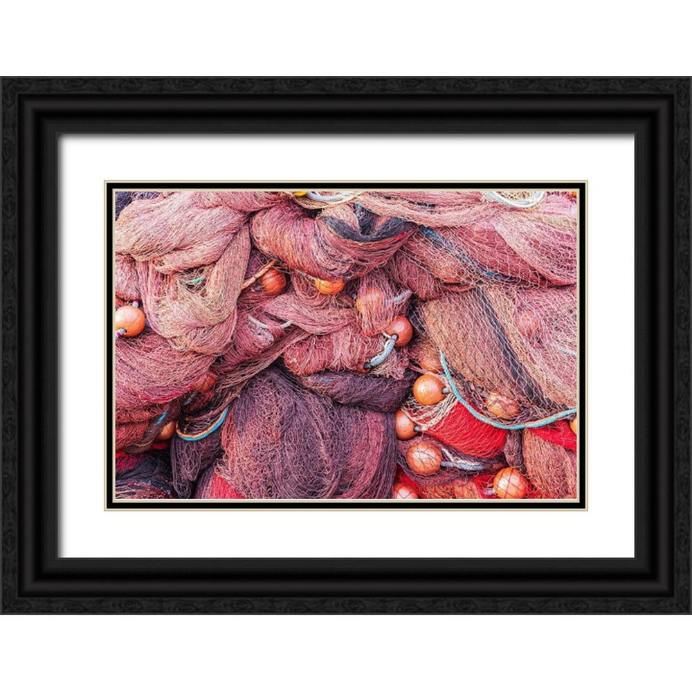 Wilson, Emily 14x11 Black Ornate Wood Framed with Double Matting Museum ...