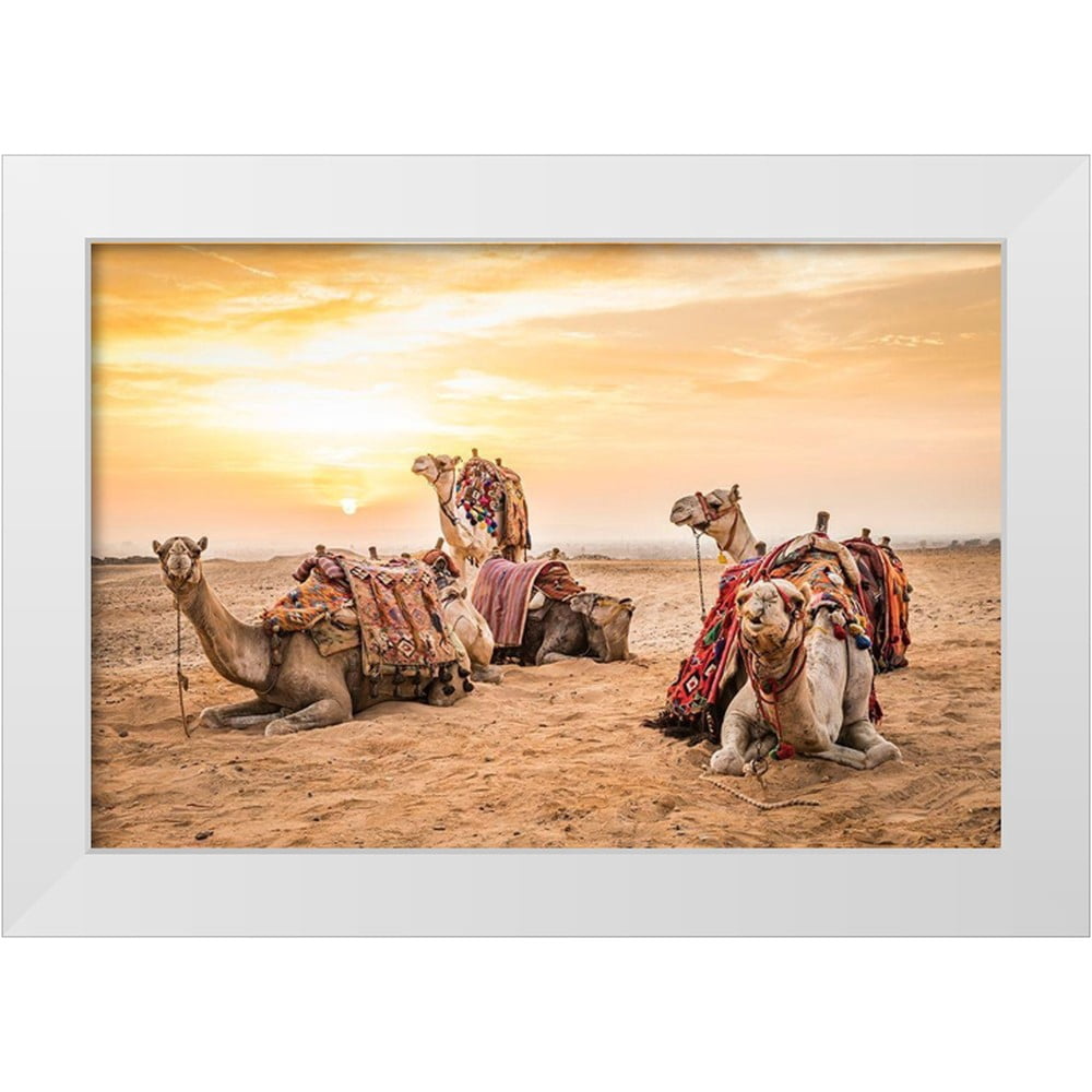 Wilson, Emily 14x11 White Modern Wood Framed Museum Art Print Titled ...