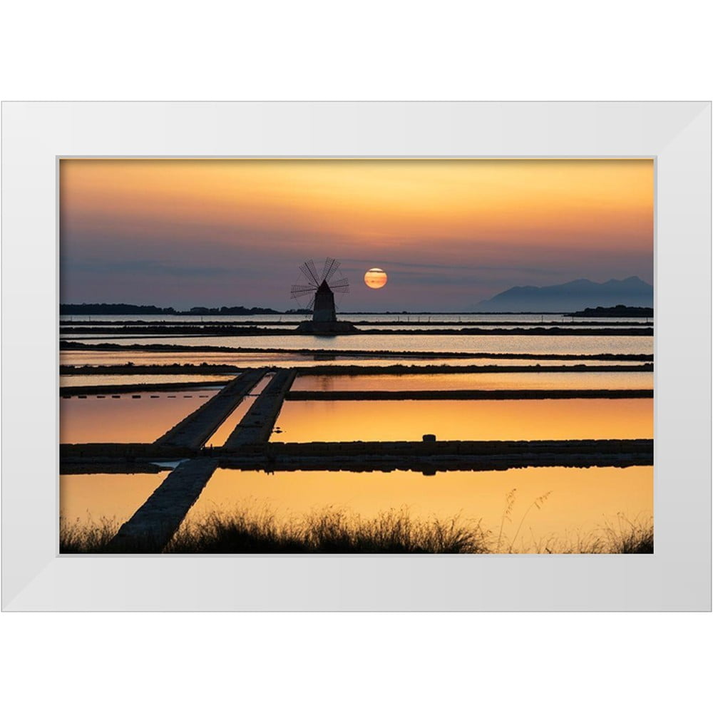 Wilson, Emily 14x11 White Modern Wood Framed Museum Art Print Titled ...