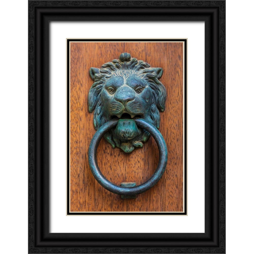 Wilson, Emily 17x24 Black Ornate Wood Framed with Double Matting Museum ...