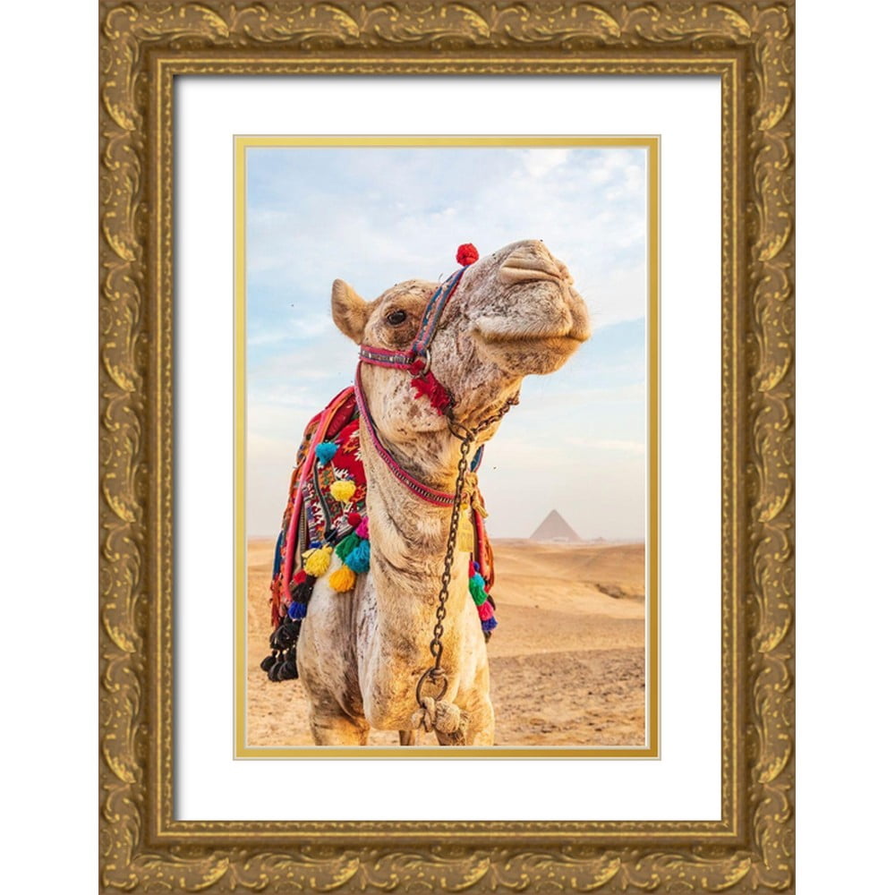 Wilson, Emily 17x24 Gold Ornate Wood Framed with Double Matting Museum ...
