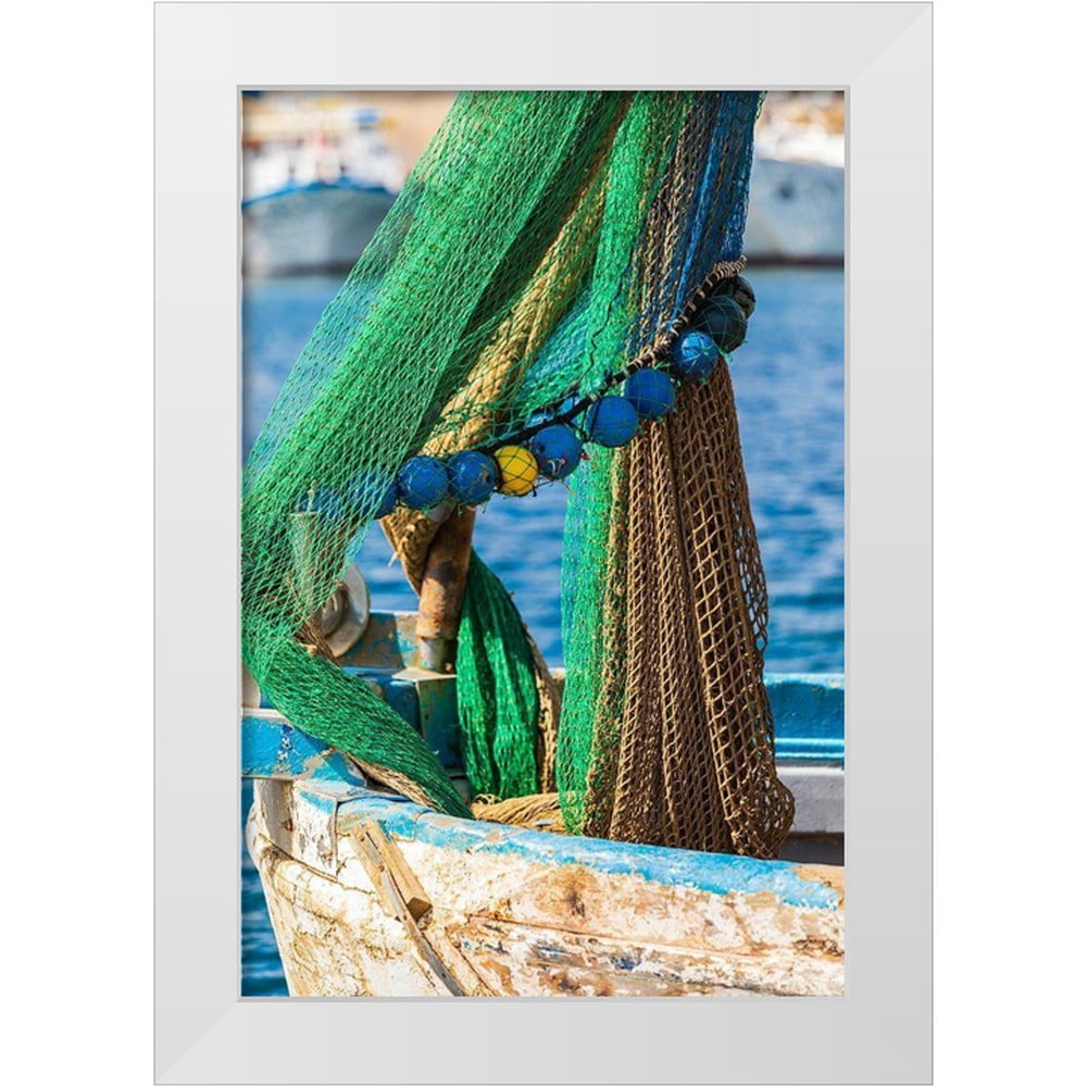 Wilson, Emily 17x24 White Modern Wood Framed Museum Art Print Titled ...