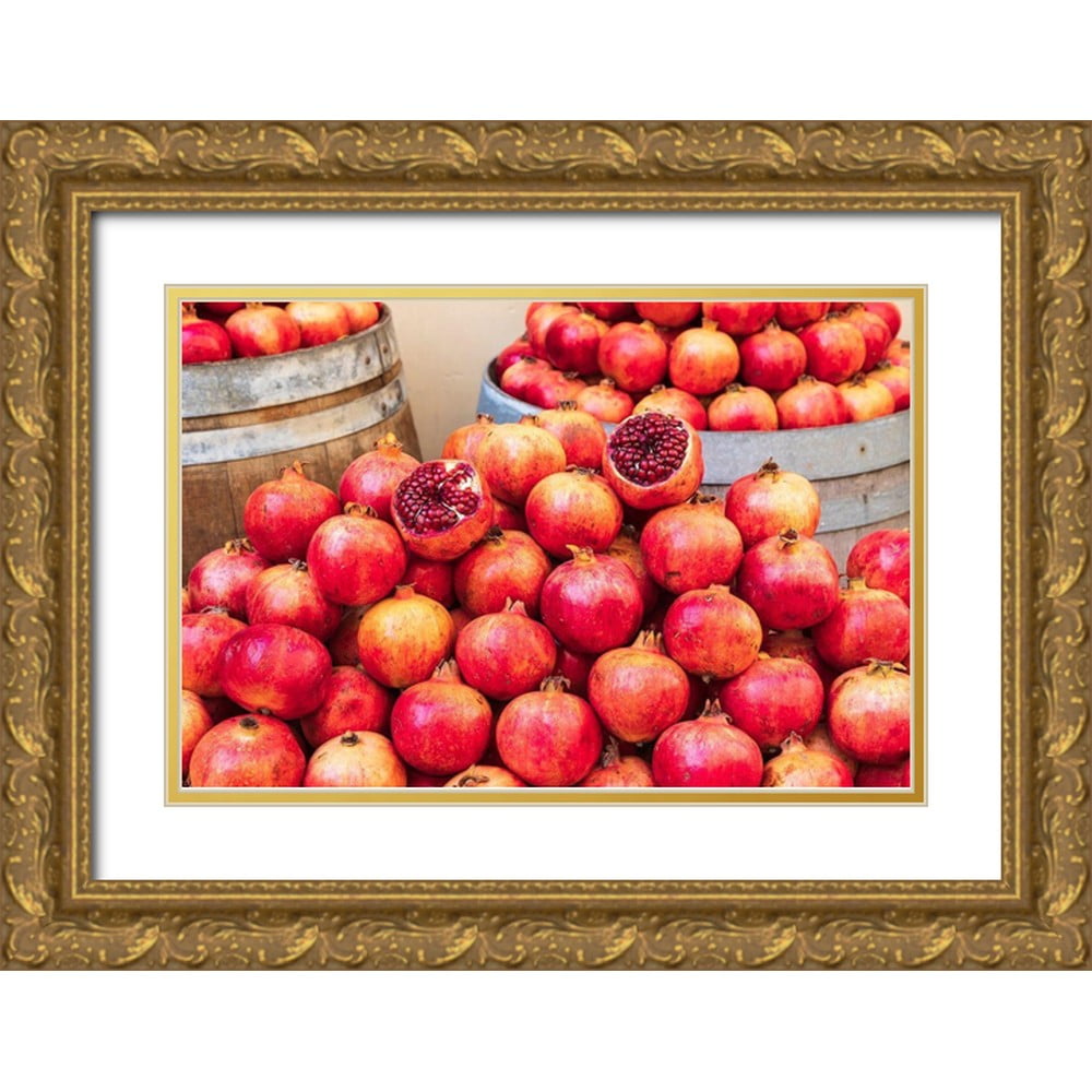 Wilson, Emily 18x13 Gold Ornate Wood Framed with Double Matting Museum ...