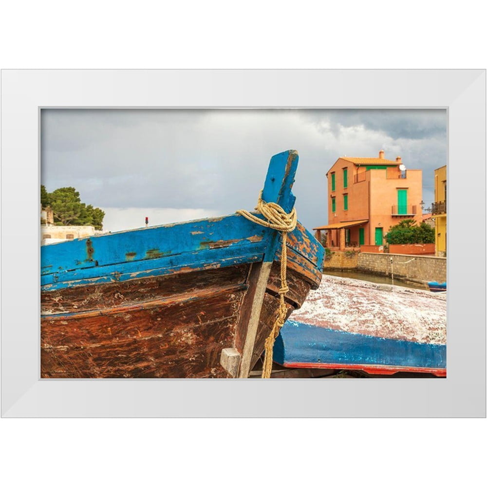 Wilson, Emily 18x13 White Modern Wood Framed Museum Art Print Titled ...