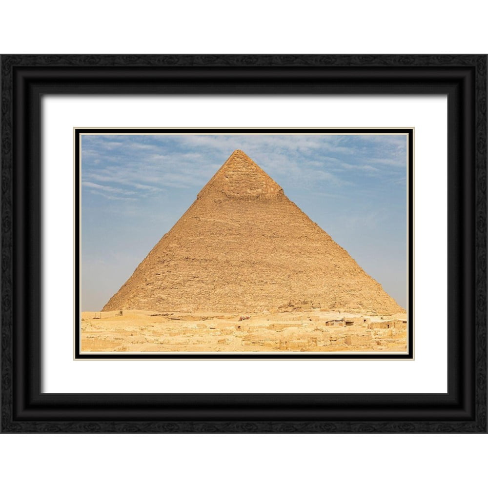 Wilson, Emily 24x17 Black Ornate Wood Framed with Double Matting Museum ...