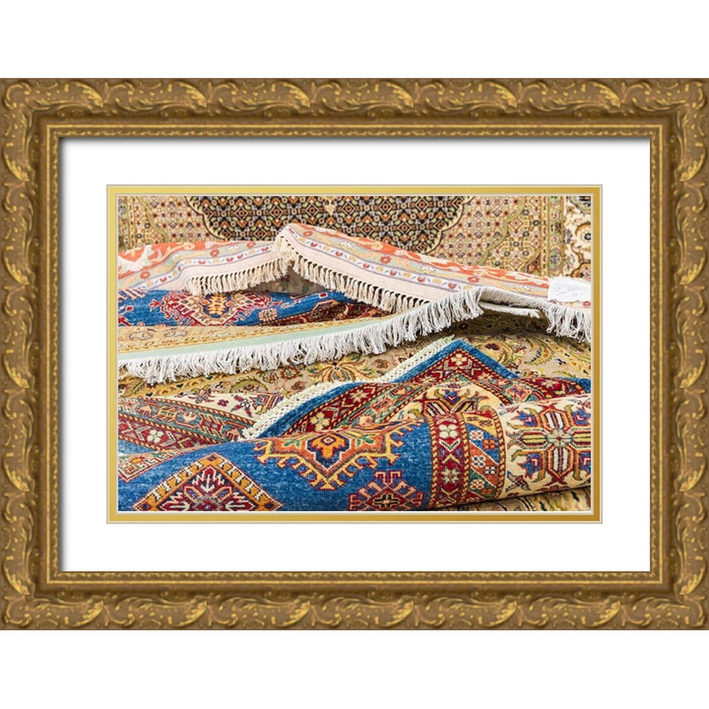 Wilson, Emily 24x17 Gold Ornate Wood Framed with Double Matting Museum ...