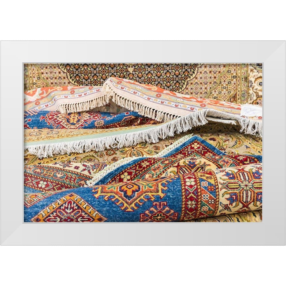 Wilson, Emily 24x17 White Modern Wood Framed Museum Art Print Titled ...