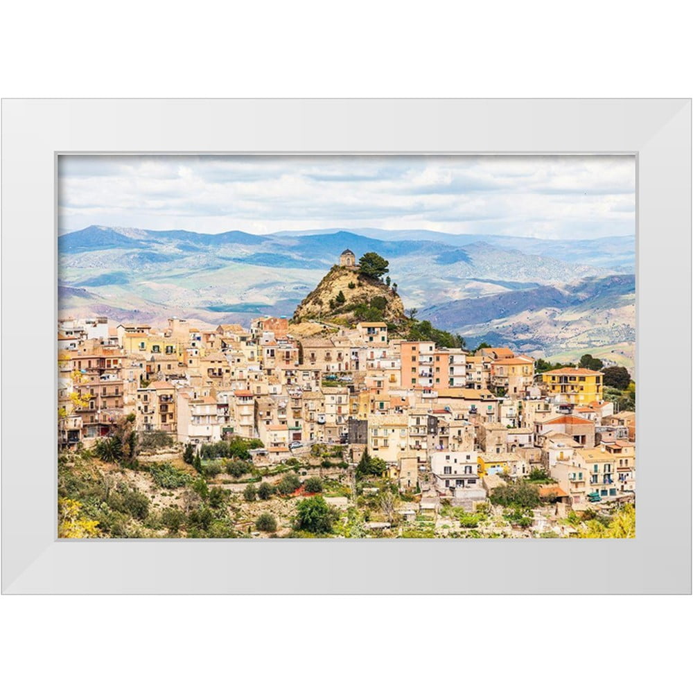 Wilson, Emily 24x17 White Modern Wood Framed Museum Art Print Titled ...