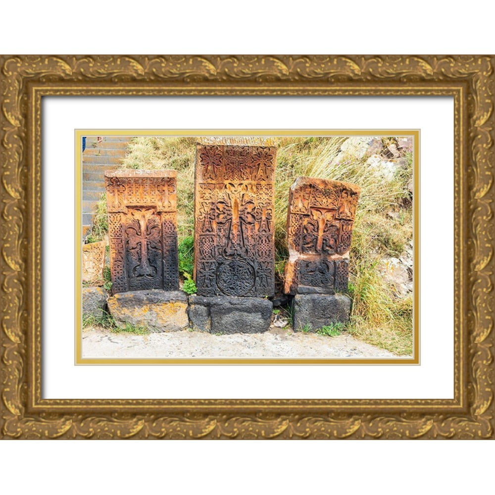 Wilson, Emily 32x23 Gold Ornate Wood Framed with Double Matting Museum ...