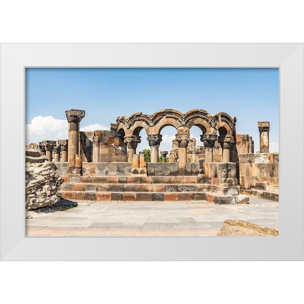 Wilson, Emily 32x23 White Modern Wood Framed Museum Art Print Titled ...