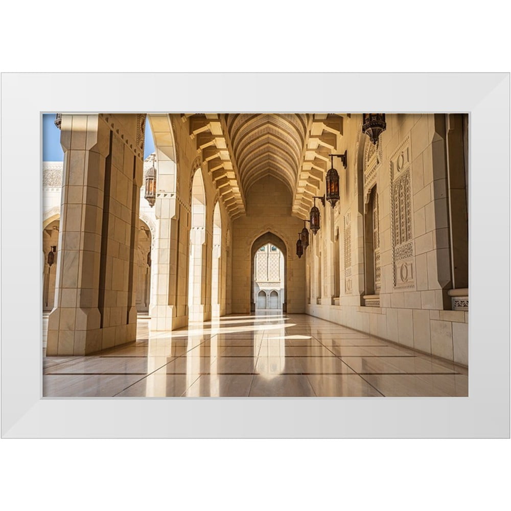 Wilson, Emily M. 24x17 White Modern Wood Framed Museum Art Print Titled ...