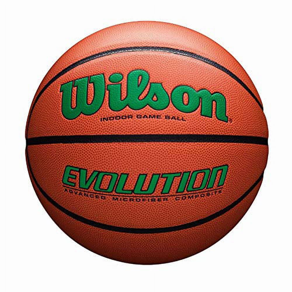 Wilson Evolution Game Basketball, Green, Official Size - 29.5 ...