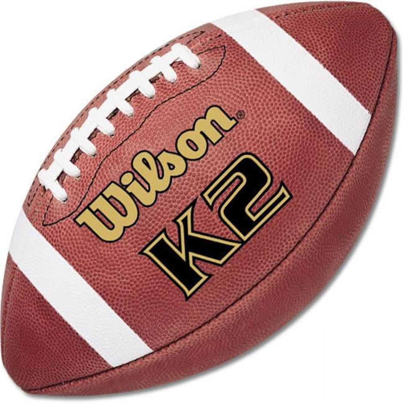 Wilson F1382BK2 Pee Wee Size Leather Football - Walmart.com
