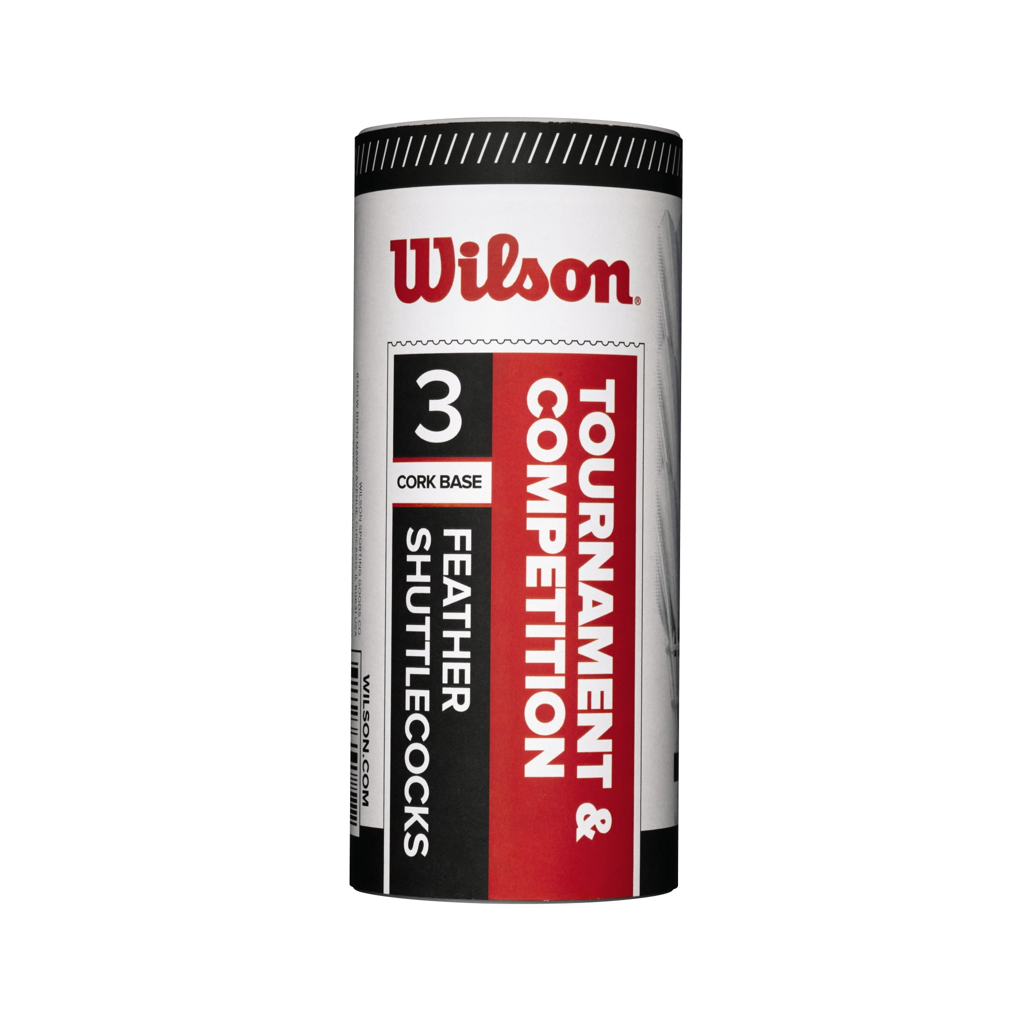 Wilson Feather Badminton Shuttlecock, 3 Pieces, White - Walmart.com