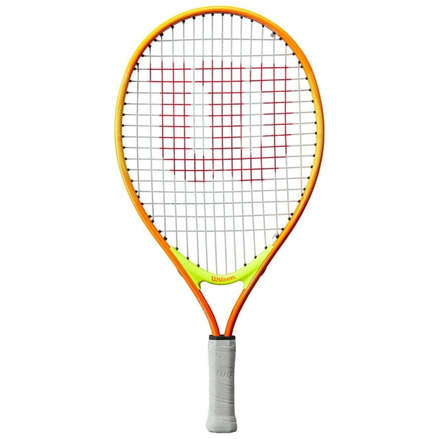 Wilson Federer 19" Junior Tennis Racket - Vivid Orange, AirLite Alloy ...