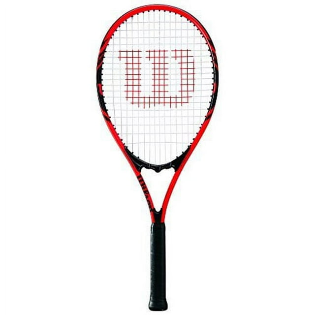 Wilson Federer Adult Tennis Racket Red & Black - Walmart.com