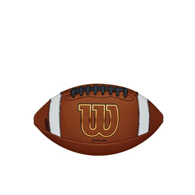 Wilson Youth Series GST Composite Leather Football, Pee Wee Size ...
