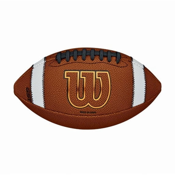 Wilson Youth Series GST Composite Leather Football, Pee Wee Size ...