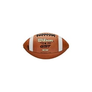 Wilson GST 1003 Official Size Leather Game Football - Walmart.com