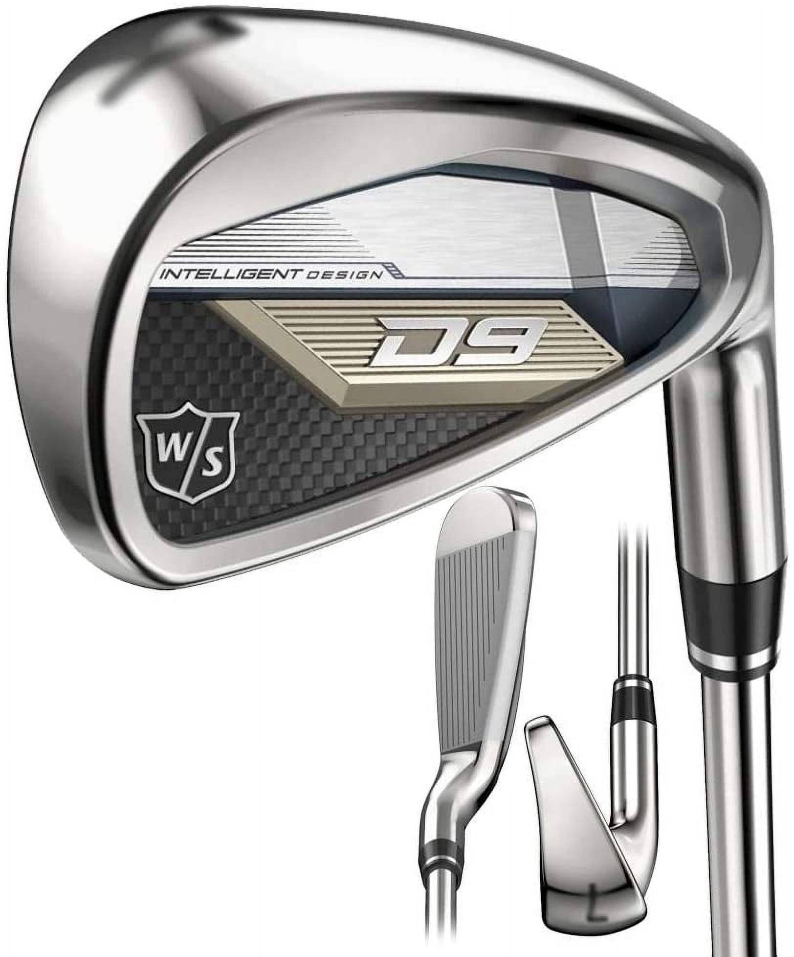 Wilson Golf Club Staff D9 5-PW, GW Iron Set Regular Steel - Walmart.com