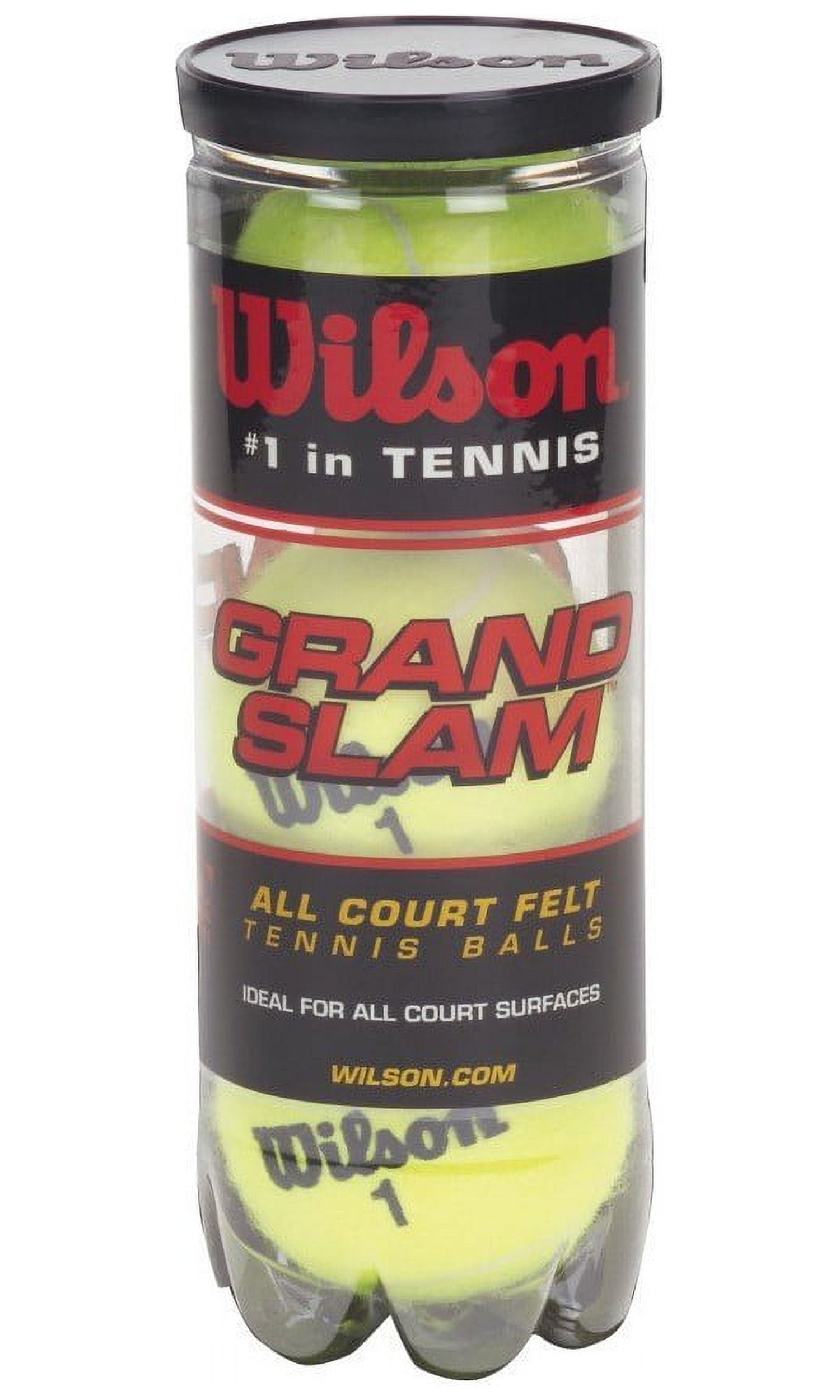 Wilson Grand Slam Extra Duty Tennis Balls, 3 Ball Can - Walmart.com