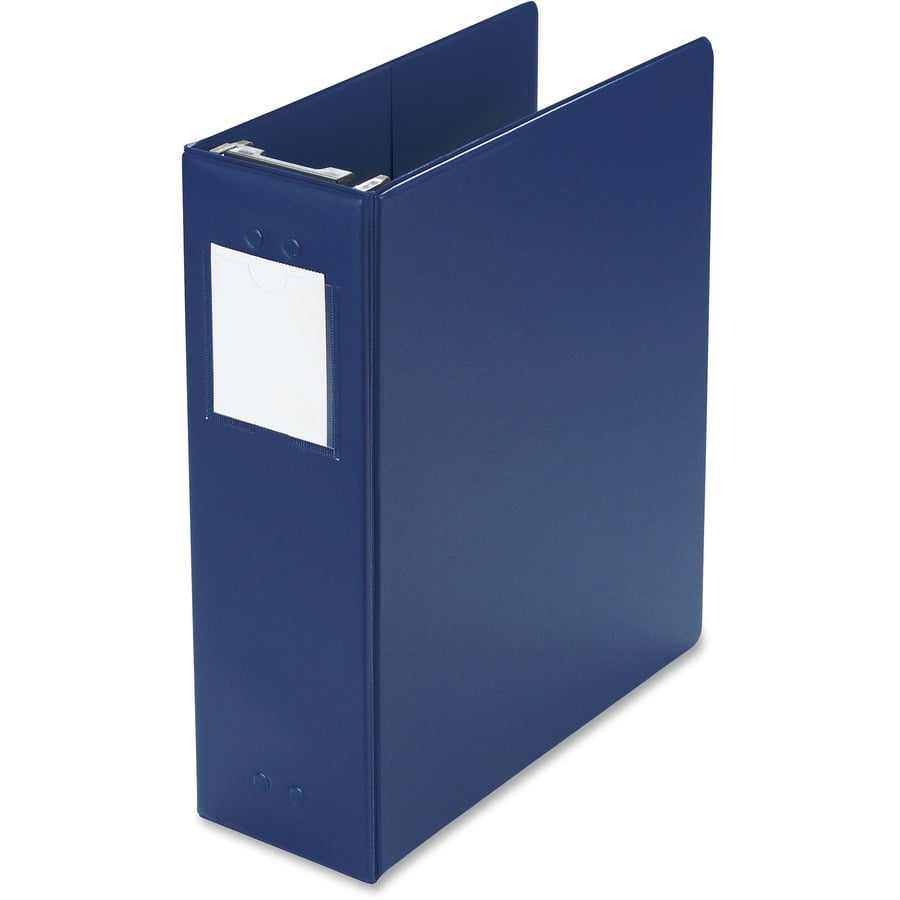 Wilson Jones® Hanging 3-Ring Binder, 3" Square Rings, Blue - Walmart.com
