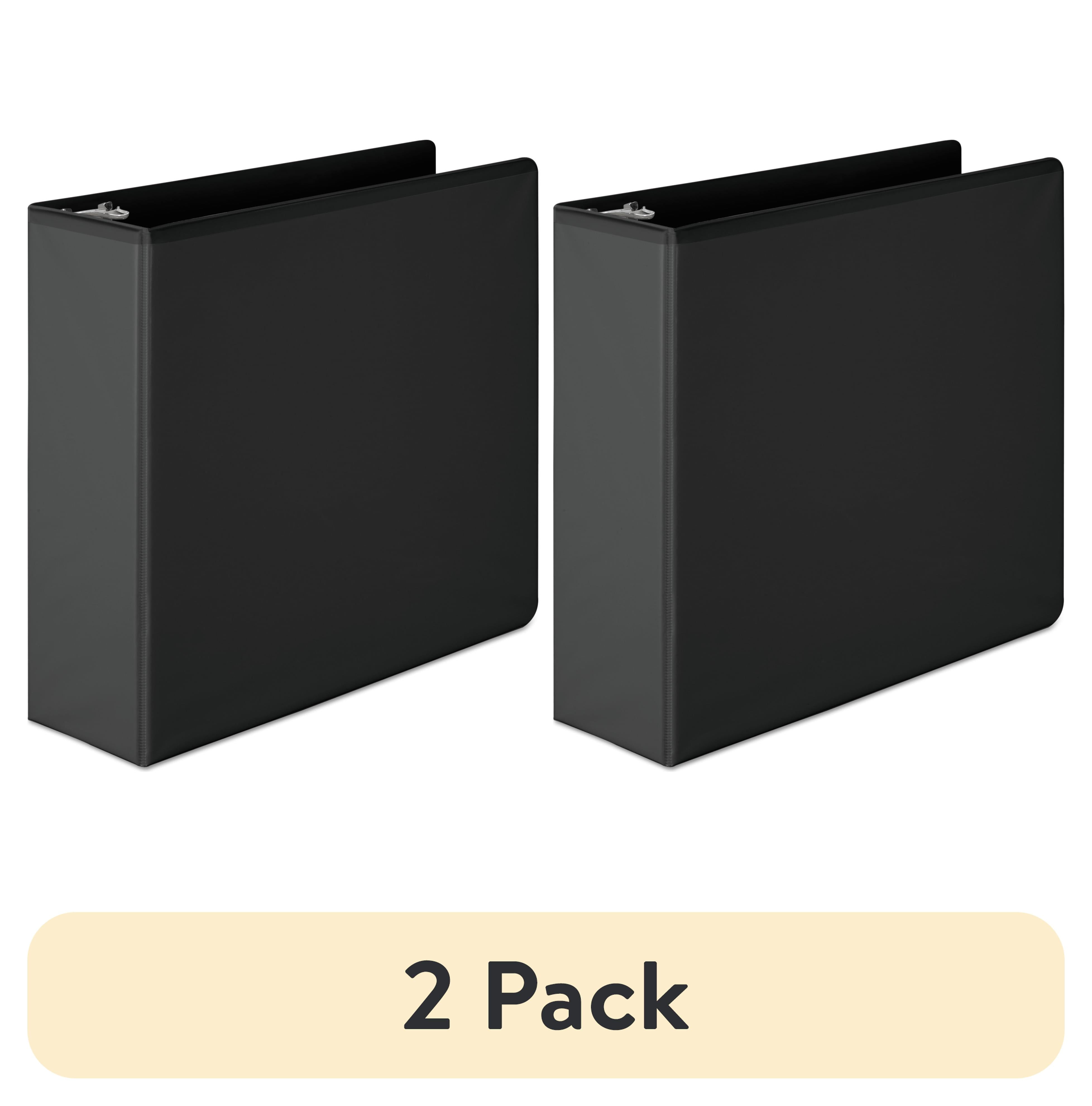 (2 pack) Wilson Jones, WLJ38649B, 386 Basic View Binder, 1 Each, Black ...