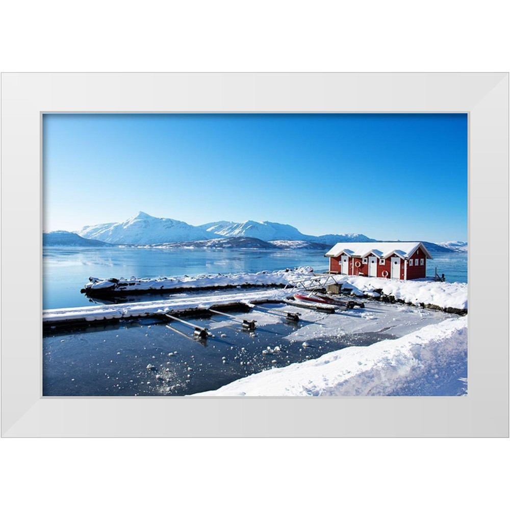 Wilson, Kali 14x11 White Modern Wood Framed Museum Art Print Titled ...