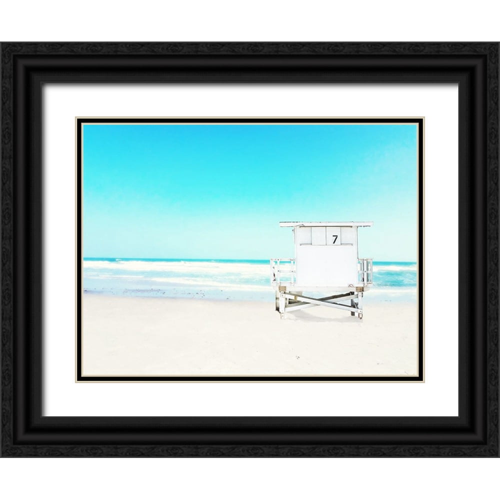 Wilson, Kali 14x12 Black Ornate Wood Framed with Double Matting Museum ...