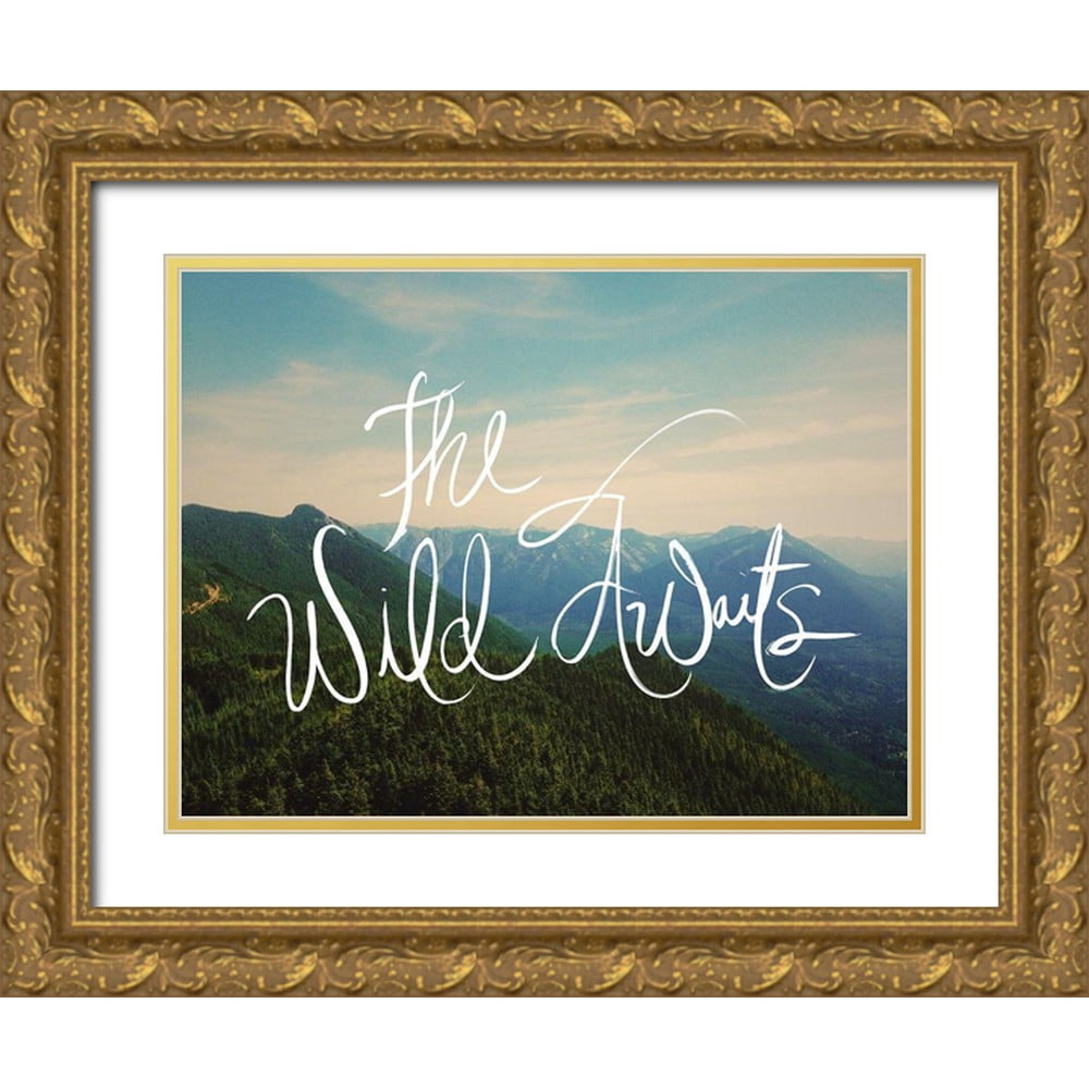 Wilson, Kali 14x12 Gold Ornate Wood Framed with Double Matting Museum ...