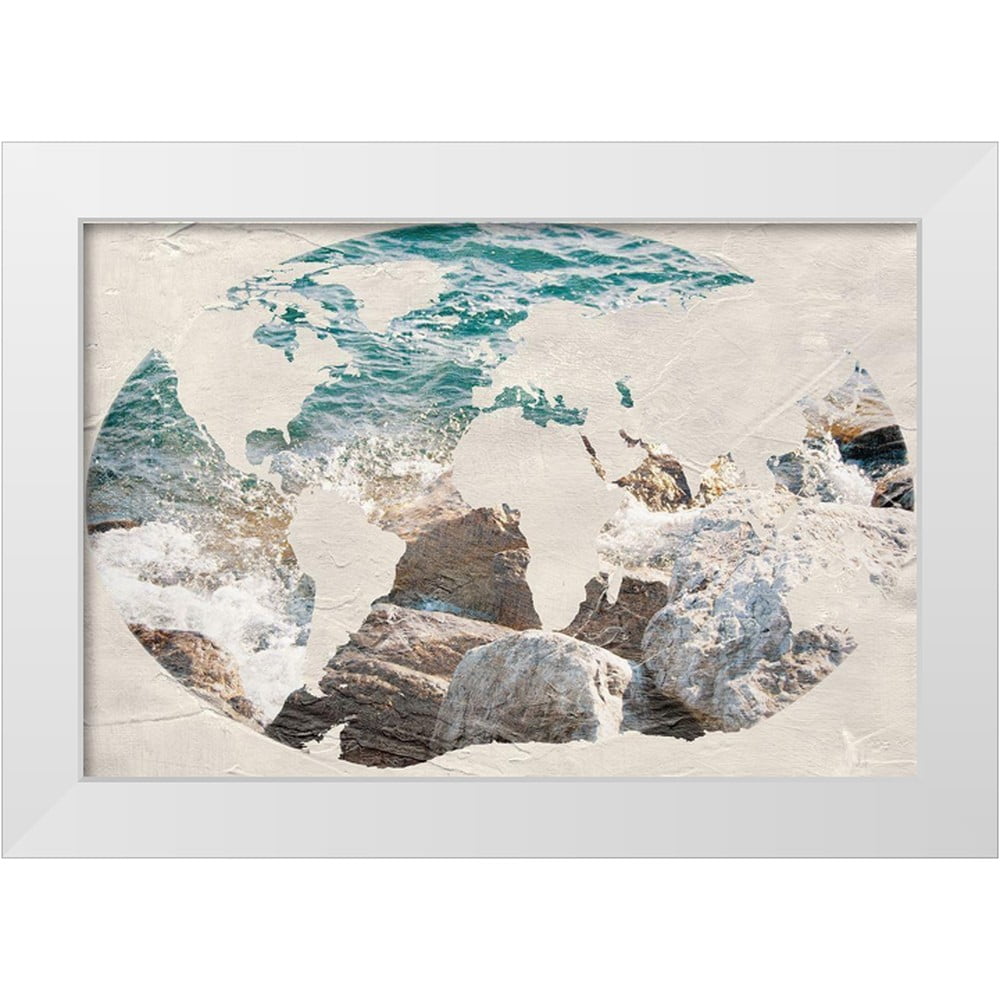 Wilson, Kali 18x13 White Modern Wood Framed Museum Art Print Titled ...