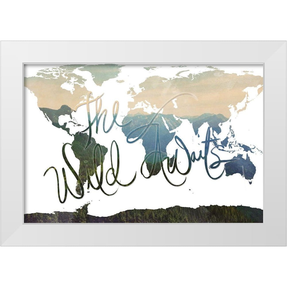 Wilson, Kali 18x13 White Modern Wood Framed Museum Art Print Titled ...