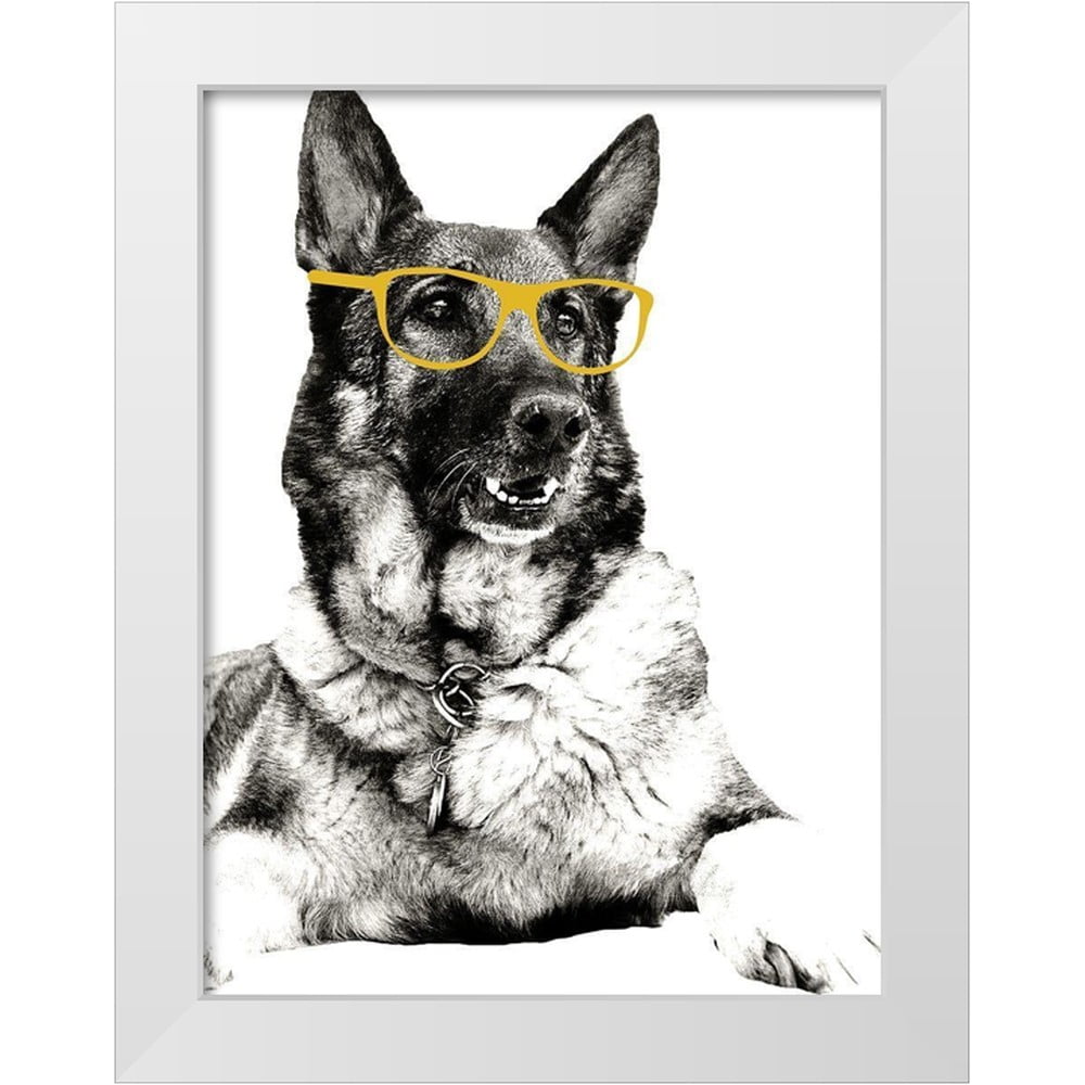 Wilson, Kali 19x24 White Modern Wood Framed Museum Art Print Titled ...