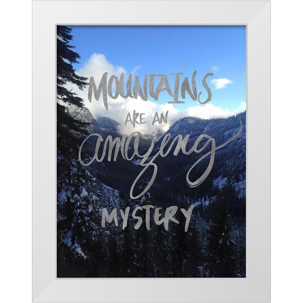 Wilson, Kali 25x32 White Modern Wood Framed Museum Art Print Titled ...