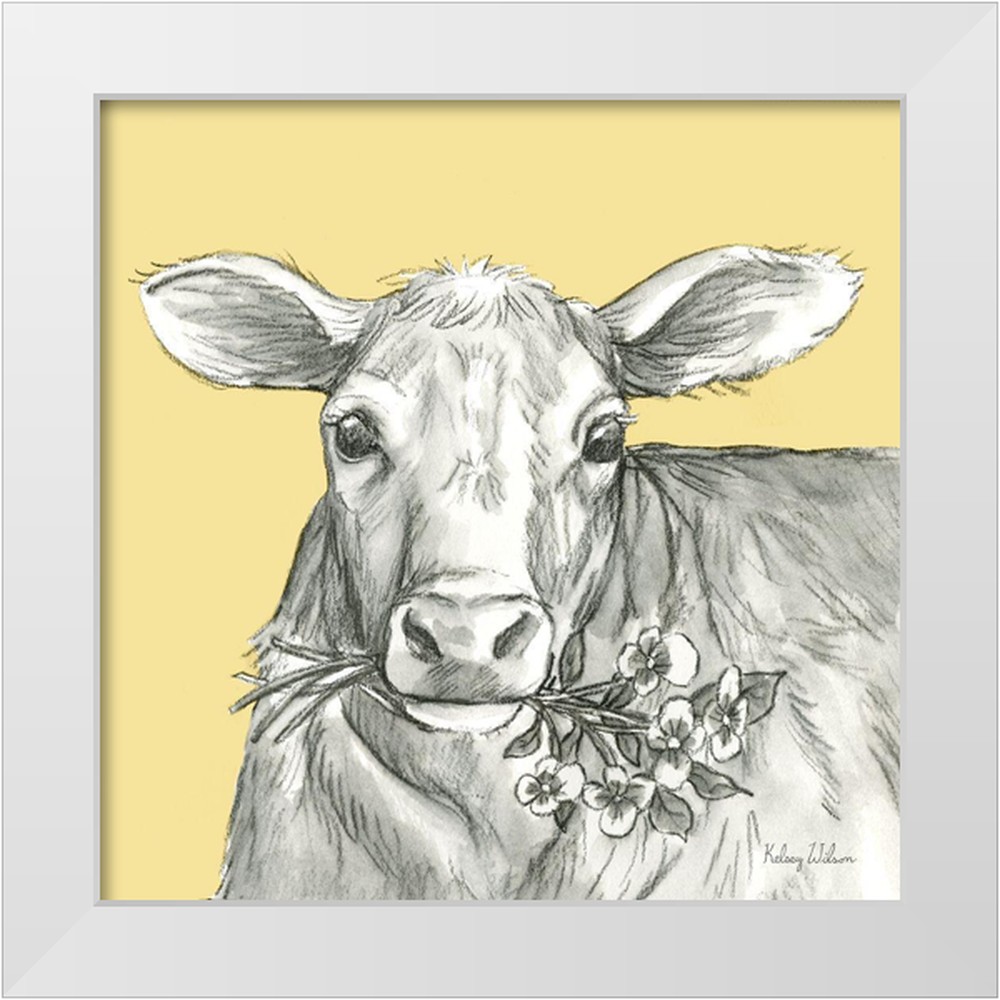 Wilson, Kelsey 15x15 White Modern Wood Framed Museum Art Print Titled ...