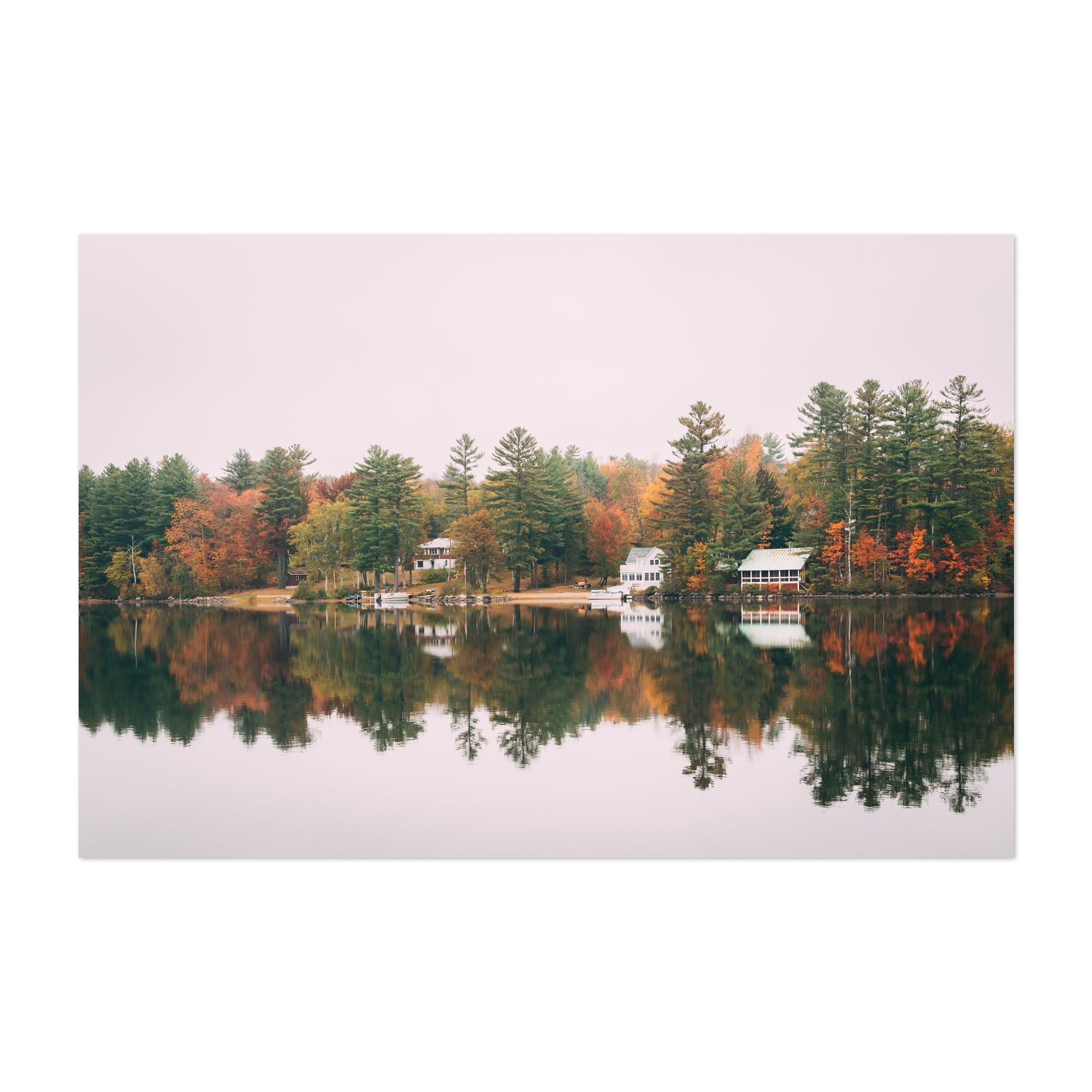 Wilson Lake - Wilton Maine Photography Unframed Wall Art Print 16 x 24 ...