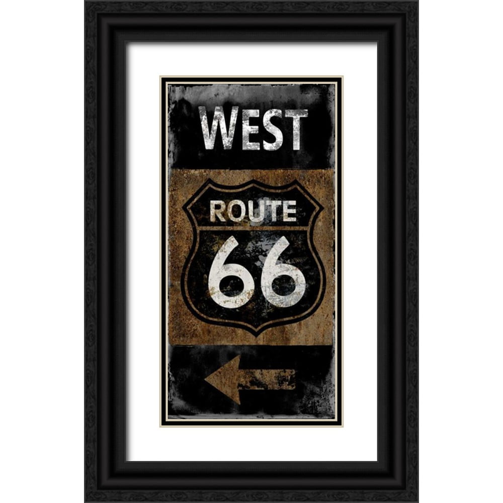 Wilson, Luke 9x14 Black Ornate Wood Framed with Double Matting Museum ...