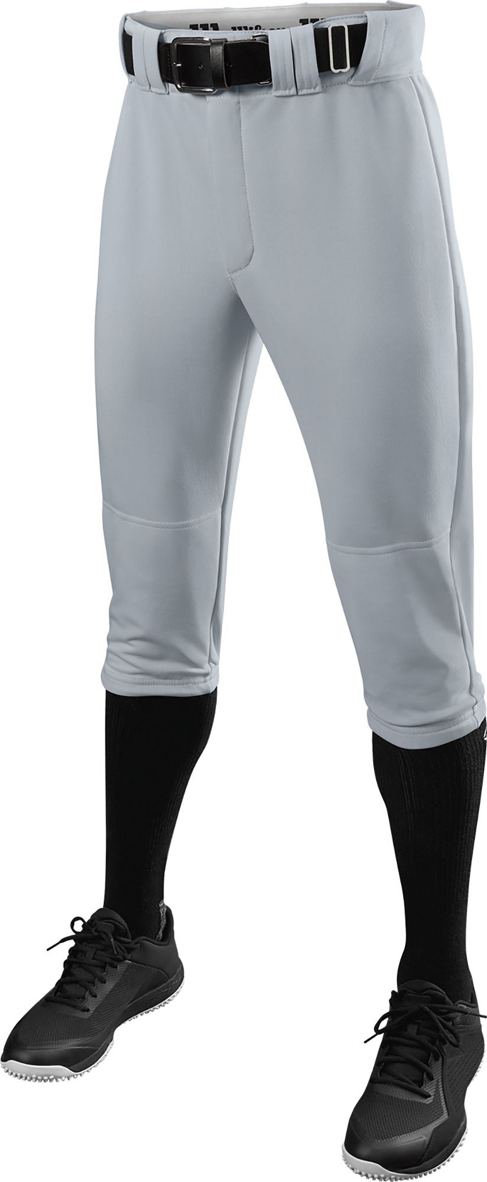Wilson Men's P203K Knicker Baseball Pants (Blue Grey, M) - Walmart.com
