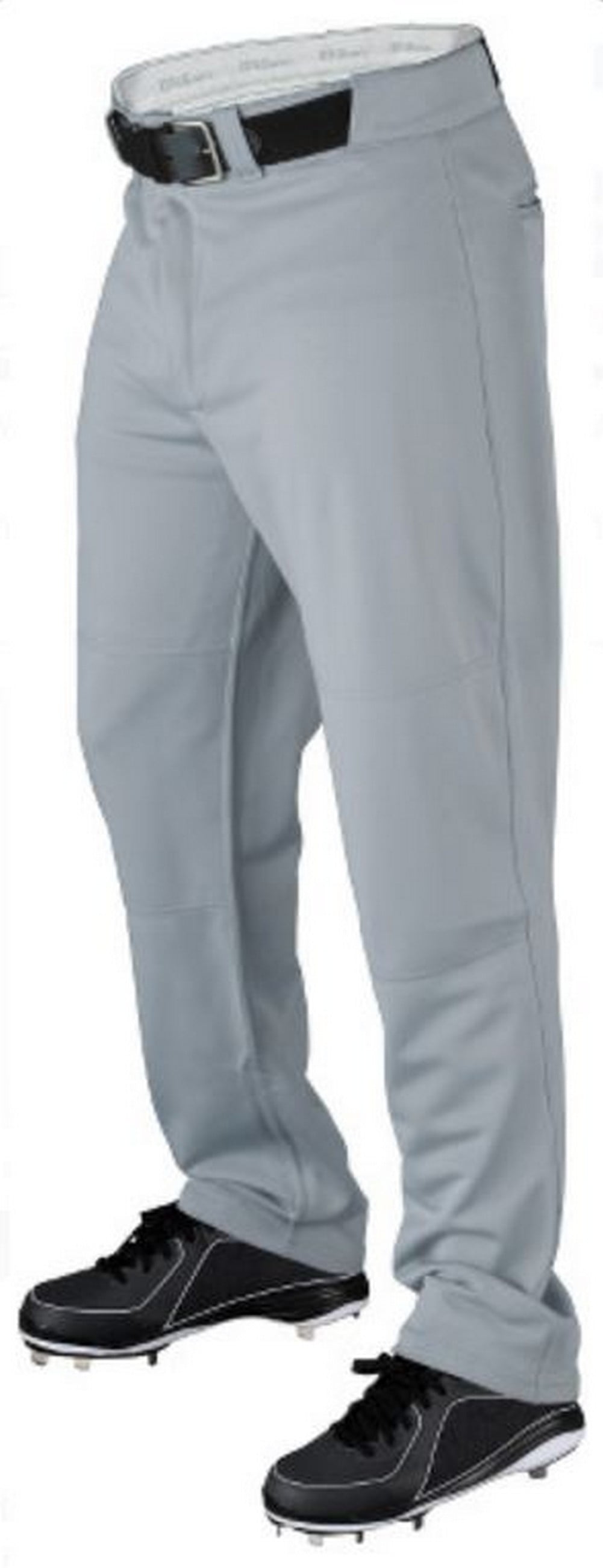 Wilson Men's Relaxed Fit Baseball Pants, Moisture Wicking Polyester ...