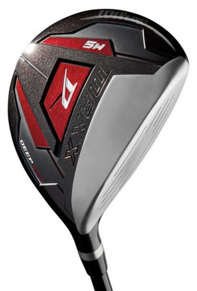Wilson Golf Club Deep Red Maxx Fairway Wood, #5W (18*) Graphite Men's ...