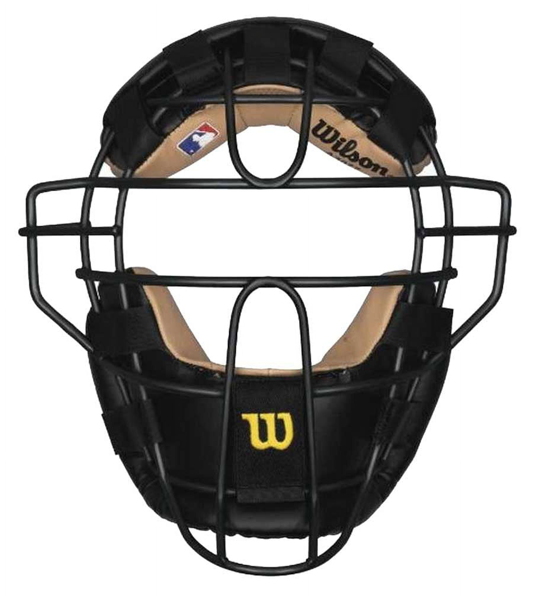 Wilson New View Steel Baseball/Softball Umpire Mask, WTA3077BLST ...