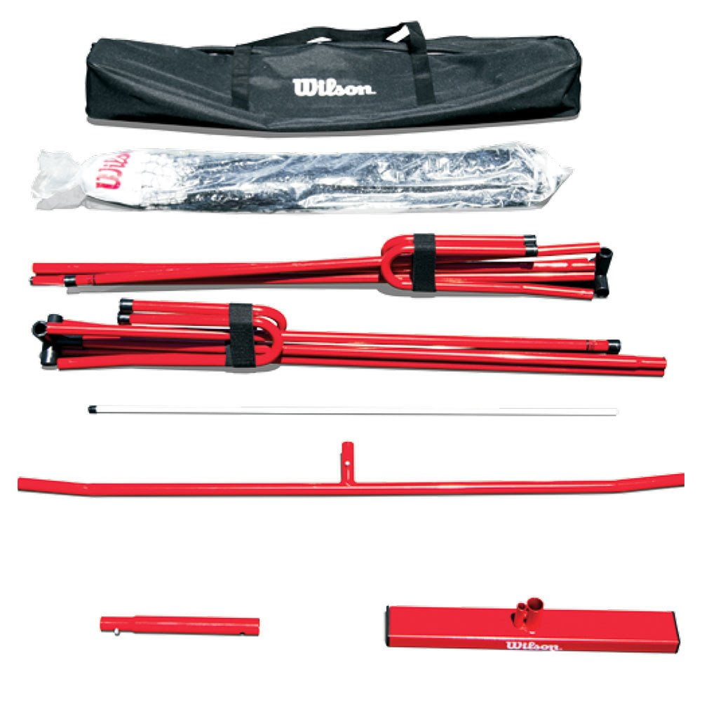 Wilson Portable Pickleball Net System, 22' Wide x 3' High - Walmart.com