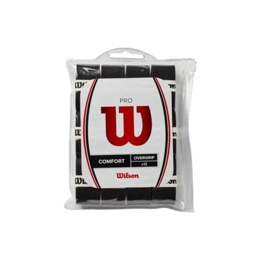 Wilson Cushion Pro Comfort Replacement Racket Grip, Black - 1 Pack ...