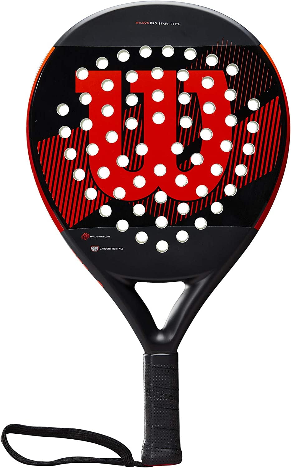 Wilson Pro Staff Elite Padel Racquet Red and Black ( 4_1/4 ) - Walmart.com